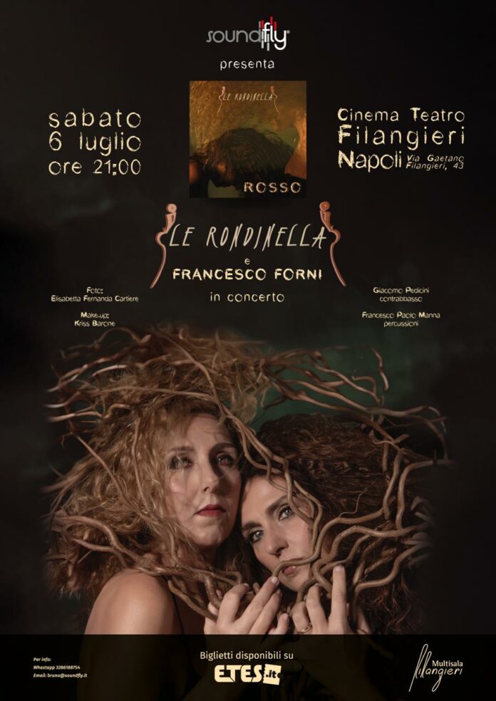 Le Rondinella con il disco ROSSO al Multisala Filangieri | ROAD TV ITALIA