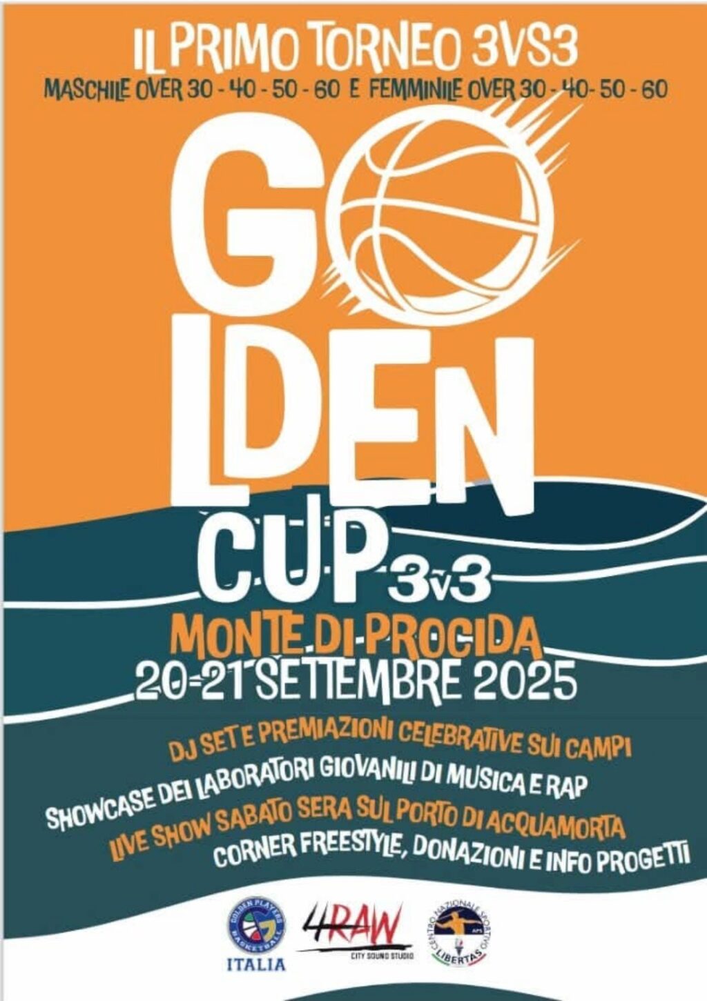 Monte di Procida pronta ad accendere la Golden Cup 3x3: basket, musica ...